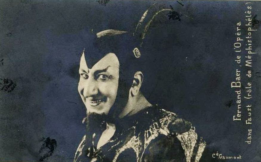 FORGOTTEN OPERA SINGERS : Fernand Baer (Bass) (? 1875 - Lille 1937)