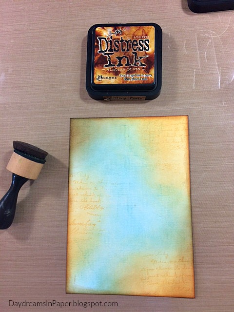 Daydreams In Paper: Simon Says Stamp Monday Challenge - Distress It