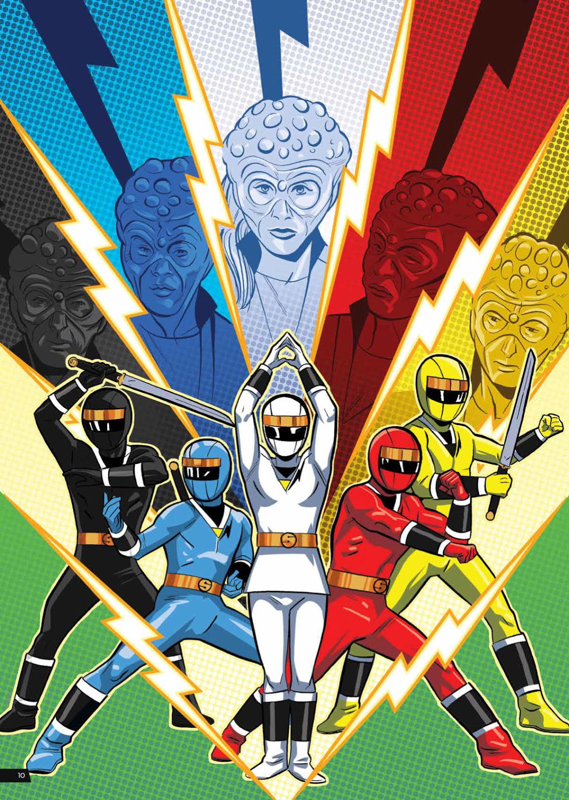 BOOM! Studios Preview: Saban's Power Rangers Artist Tribute HC! - Comic ...