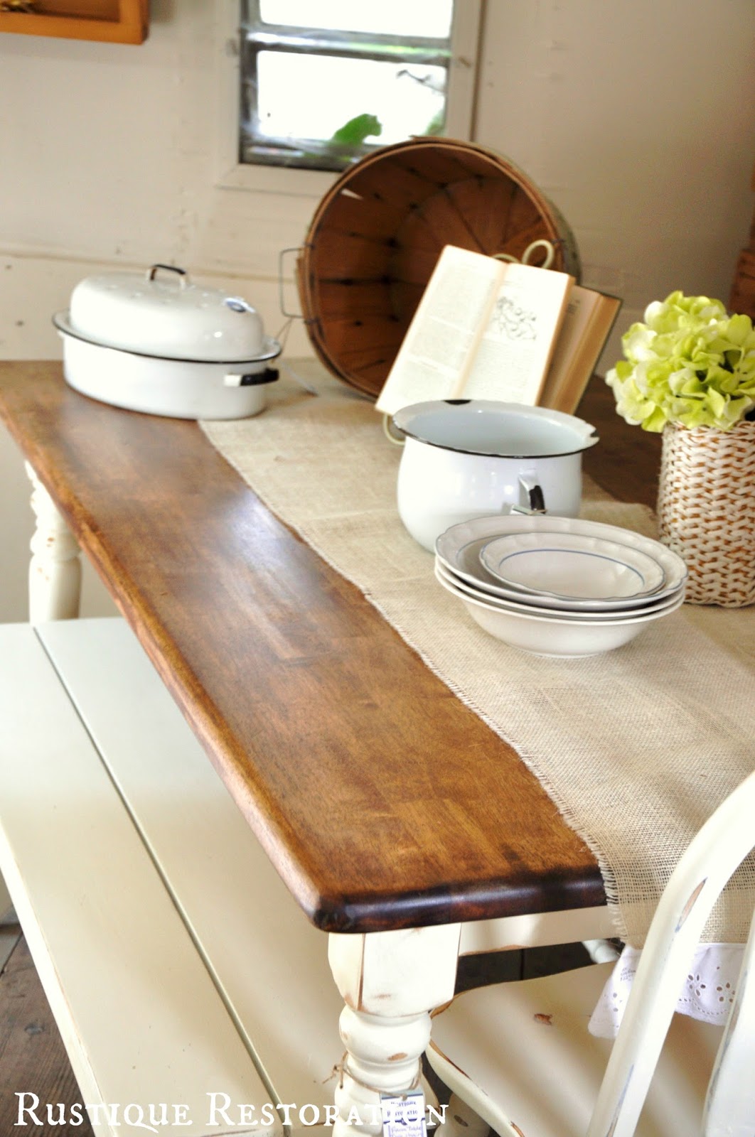 Rustique Restoration: Farmhouse Table & a Fall DIY Sneak Peak!!