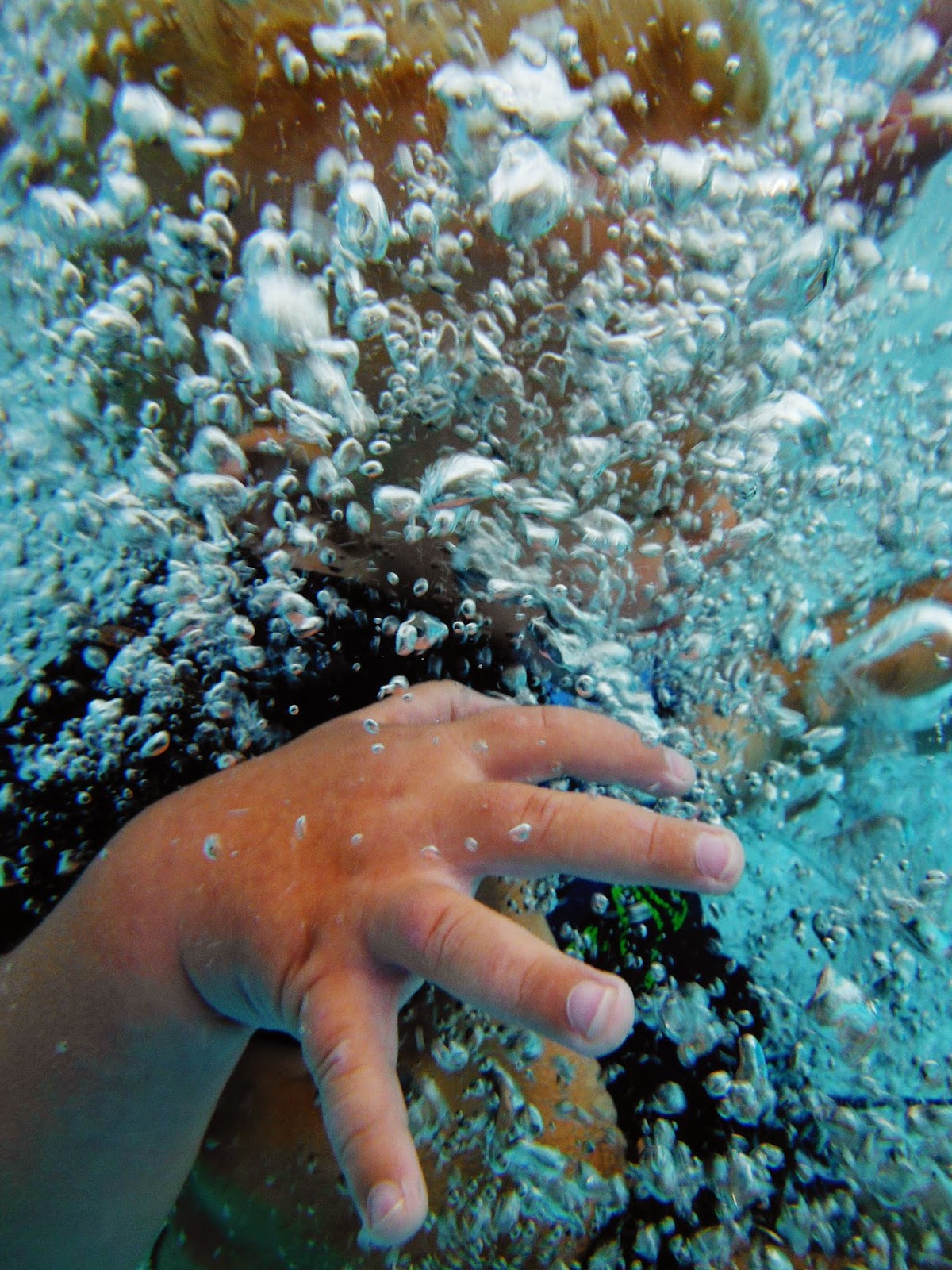 The Ward Crew (continued)............: Practicing Underwater Moves