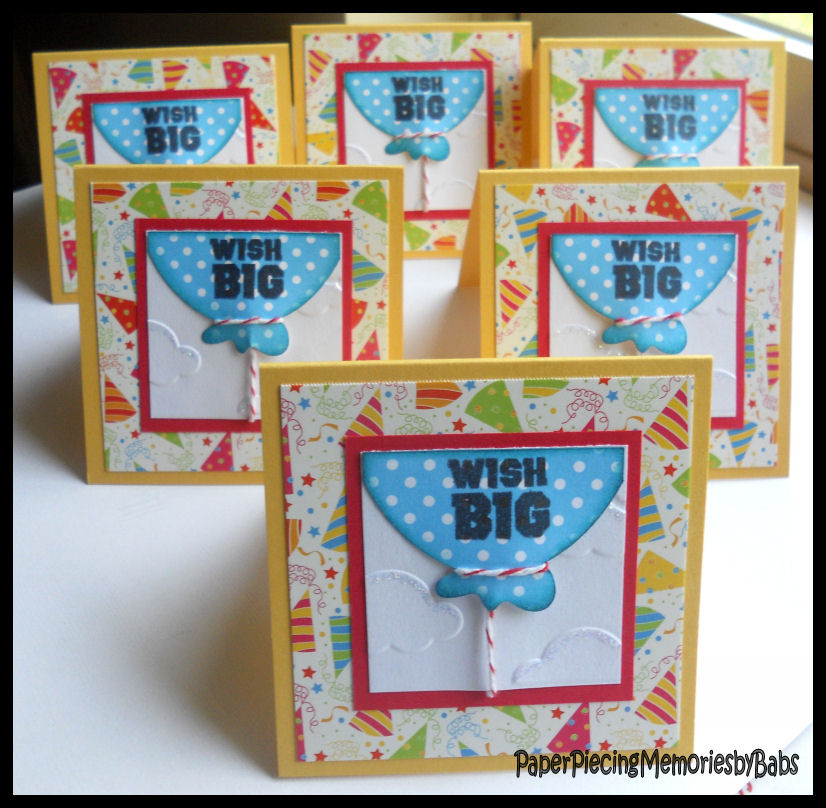 PAPER PIECING MEMORIES BY BABS: Mini Cards
