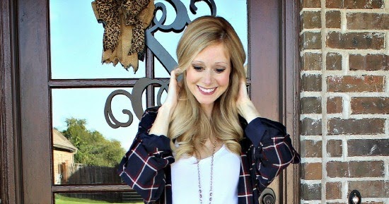 A Blonde Ambition: Plaid Clad: {Outfit Pics}