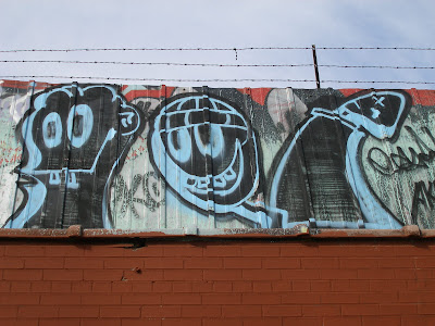 JSH's Visual Slushpile: Graffiti and Barbed Wire
