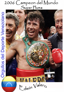 Orgullos del Deporte Venezolano: 2006 El Inca Valero.