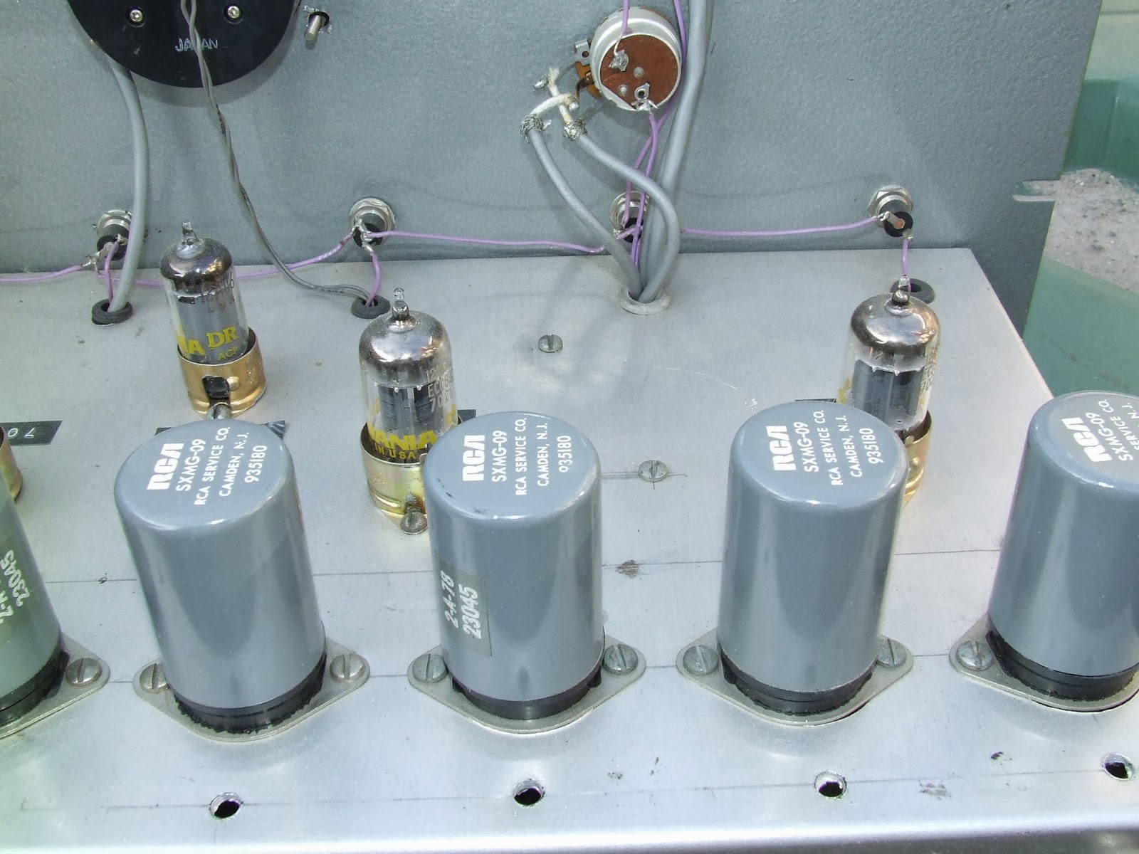 Vintage Audio Workshop: RCA Custom Tube Mic Pre-Amp & 7 Input Mixer