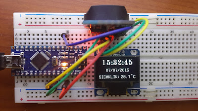 DS3231 OLED Clock « Veli Utas | Bir Elektronikçinin Kişisel Bloğu