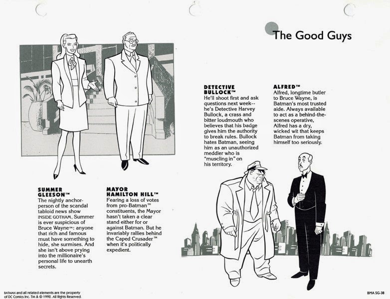 The Dork Review: Batman The Animated Series Style Guide!