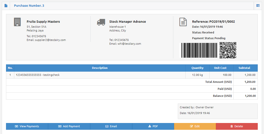 Php Stock Management System Source Code C Javaphp Programming Source Code