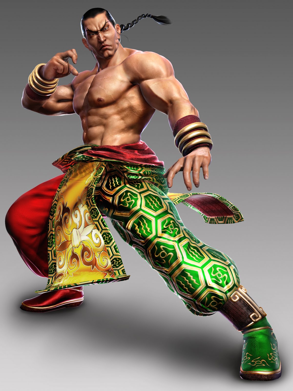 All Videogame Fighting Characters: Feng Wei (TEKKEN)