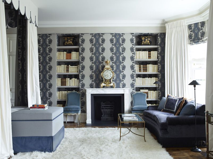 Blue and White Monday with Nicholas Haslam