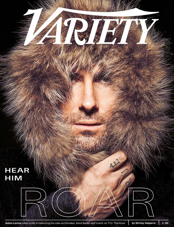 VJBrendan.com: Adam Levine on the Cover of 'Variety'