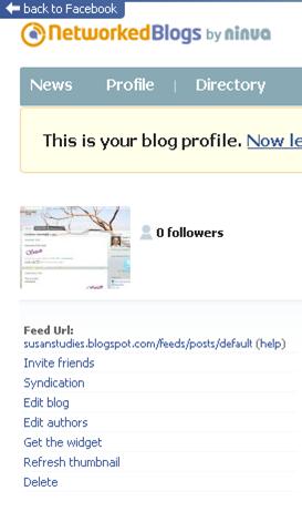 Blogmama Susan: Sending your blog posts to Facebook