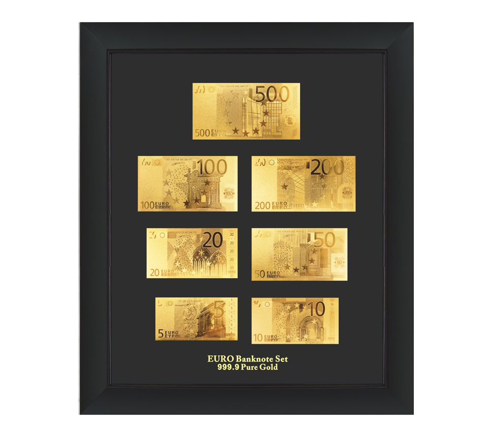 24K金箔藝術—24K金箔紙幣 24K gold leaf art - 24K gold foil banknotes - 24K GOLD ...