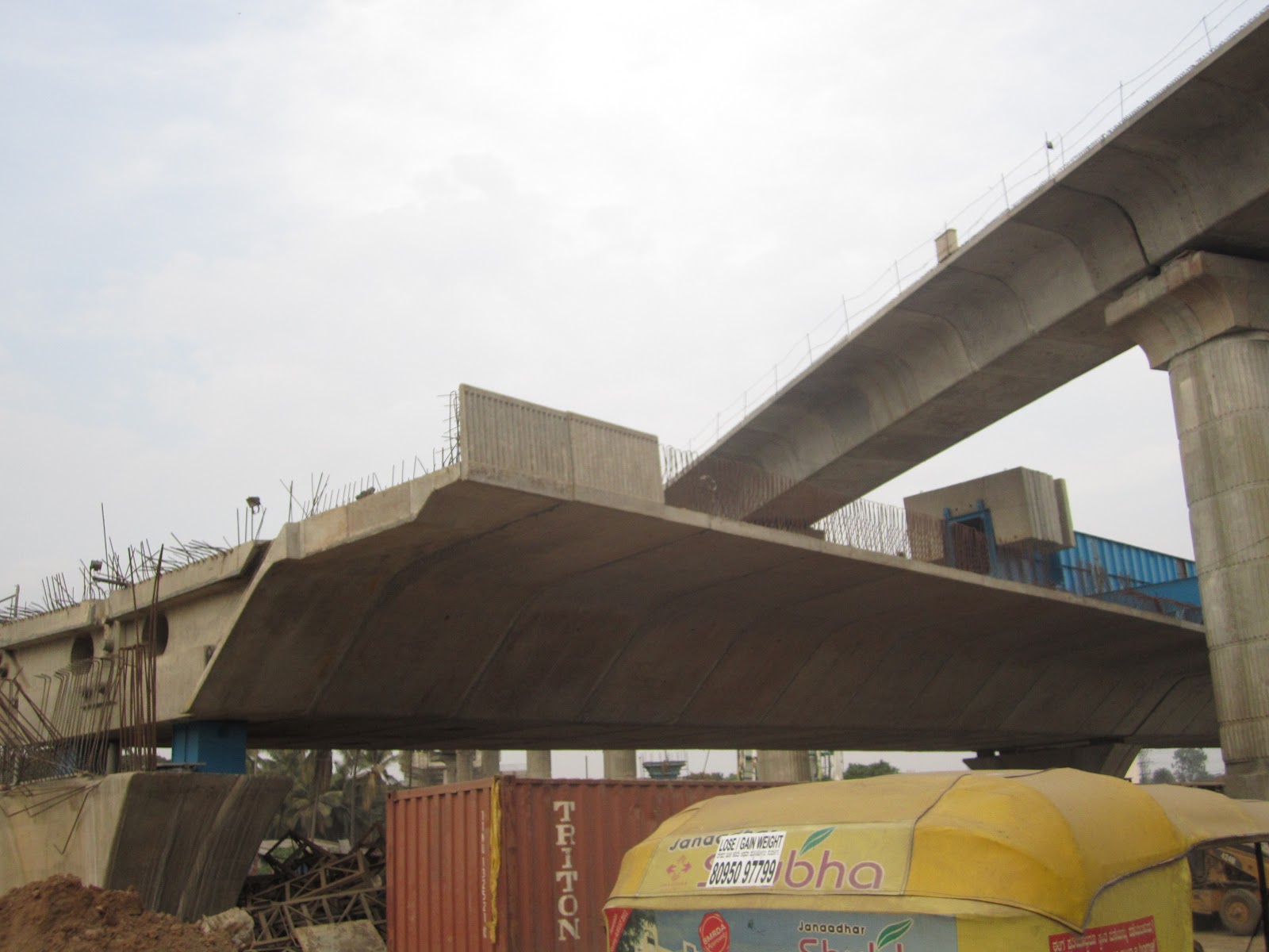 Bangalore Infra Plus: 2 level flyover @ Mysore Road
