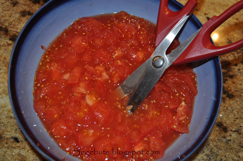 SEGEBUTĖS UŽRAŠAI: Charčio su pomidorais