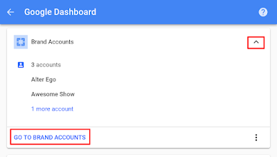 Manage your Google Brand Accounts for YouTube, Google+, and Photos