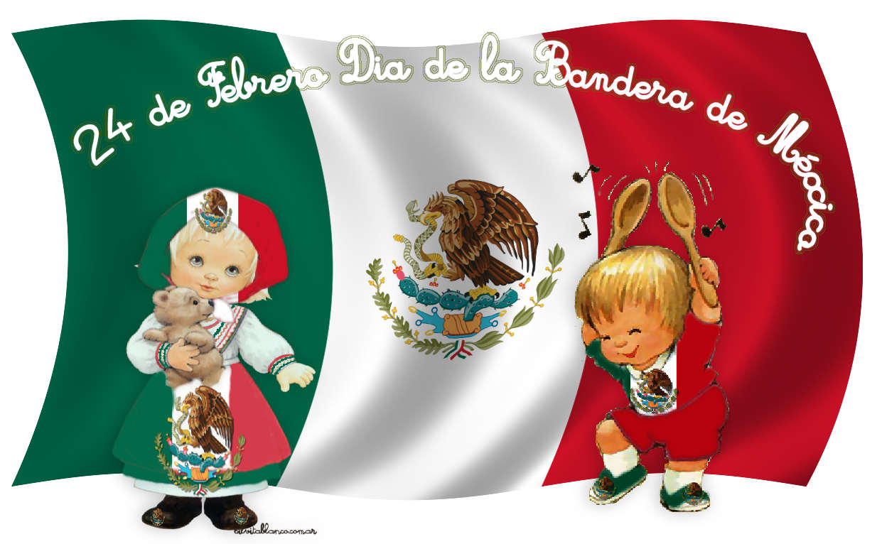 Banco de Imágenes Gratis: Fotos de la Bandera de México (24 de Febrero ...