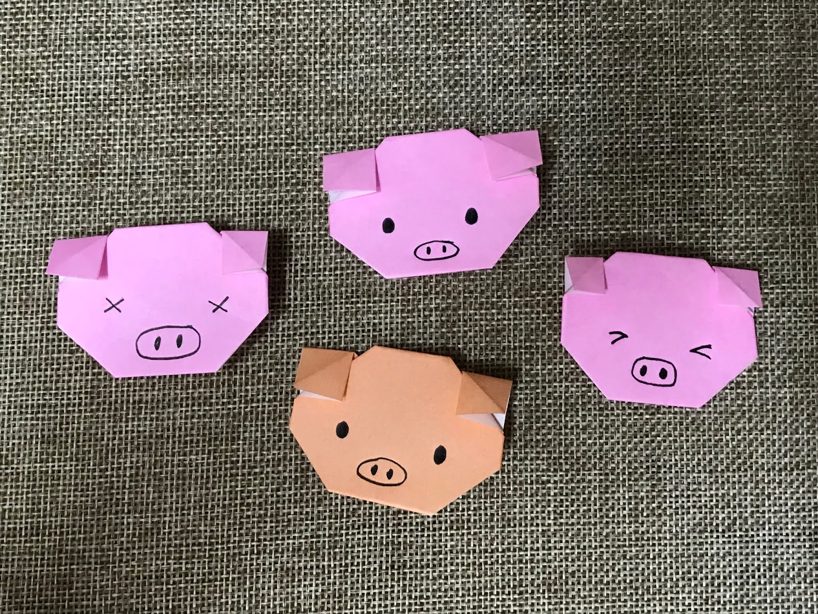 Tutorial #85: Origami Pig | The Idea King