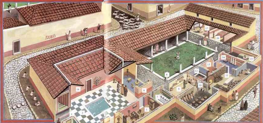 Una najerina por el mundo: Domus romana