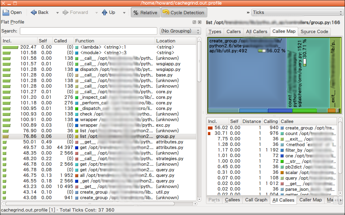 鄉民生活指南: Pylons profiling工具 -- repoze.profile