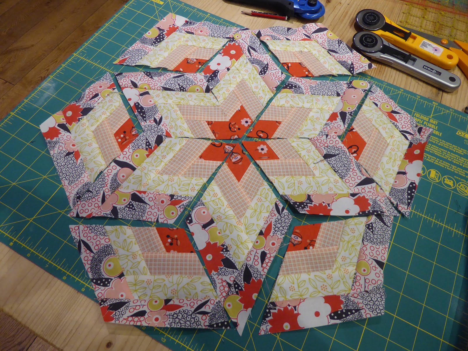 Quayquilter: Log Cabin Star 05