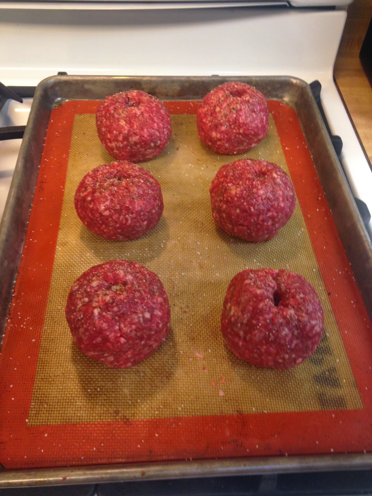 Omnivores Delight: Monster Stuffed Meatballs