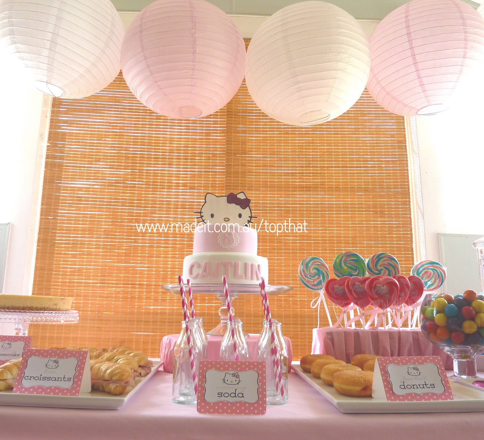 Top That!: 'Hello Kitty' Party Table {'new' designs in the shop!}