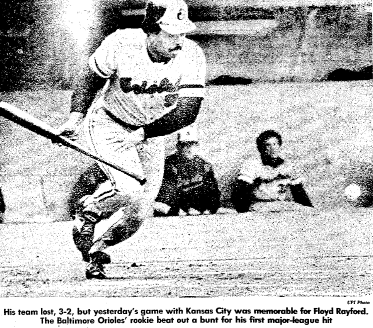 Random Former Major League Baseball Player of the Day: Floyd Rayford