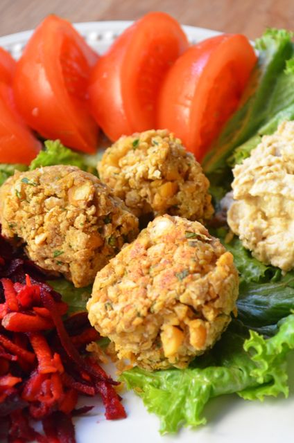 Calm Down Food: Baked Falafel | The Redhead's Adventures