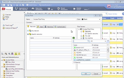My Check Point CCSA Journal: Check Point Identity Awareness