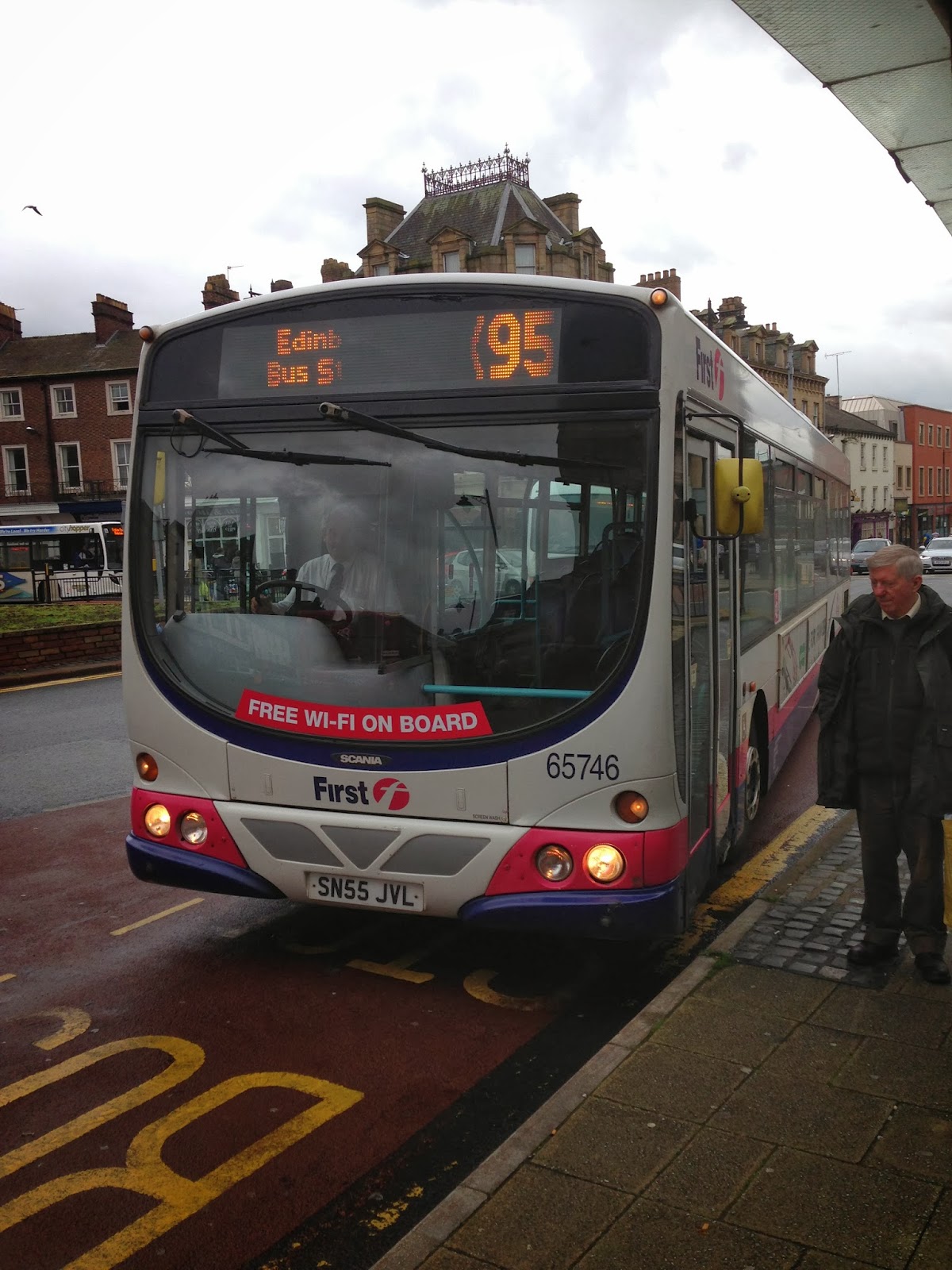 LEJOG... By Bus: Day 6 Part 2: Carlisle to Dundee