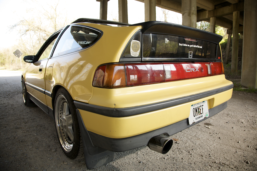 JUN DRUNK and DRAG: Honda CRX 2'nd Generation.