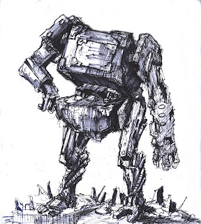 GiddyGraphite: Early concept for brain bot