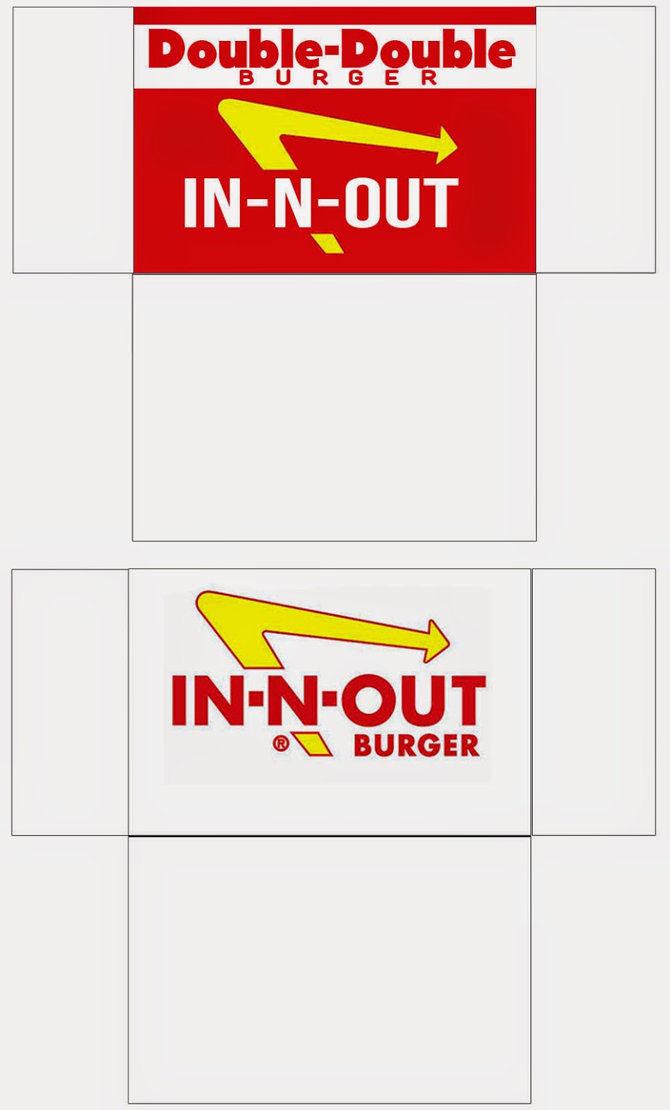 Toni Ellison: In N Out in Miniature - Double Double, Cheeseburger ...