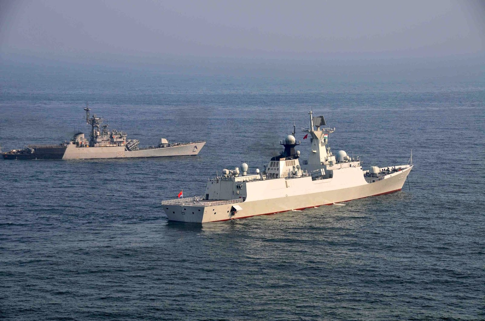 PLA Navy on maiden goodwill visit to Visakhapatnam - Broadsword by Ajai ...