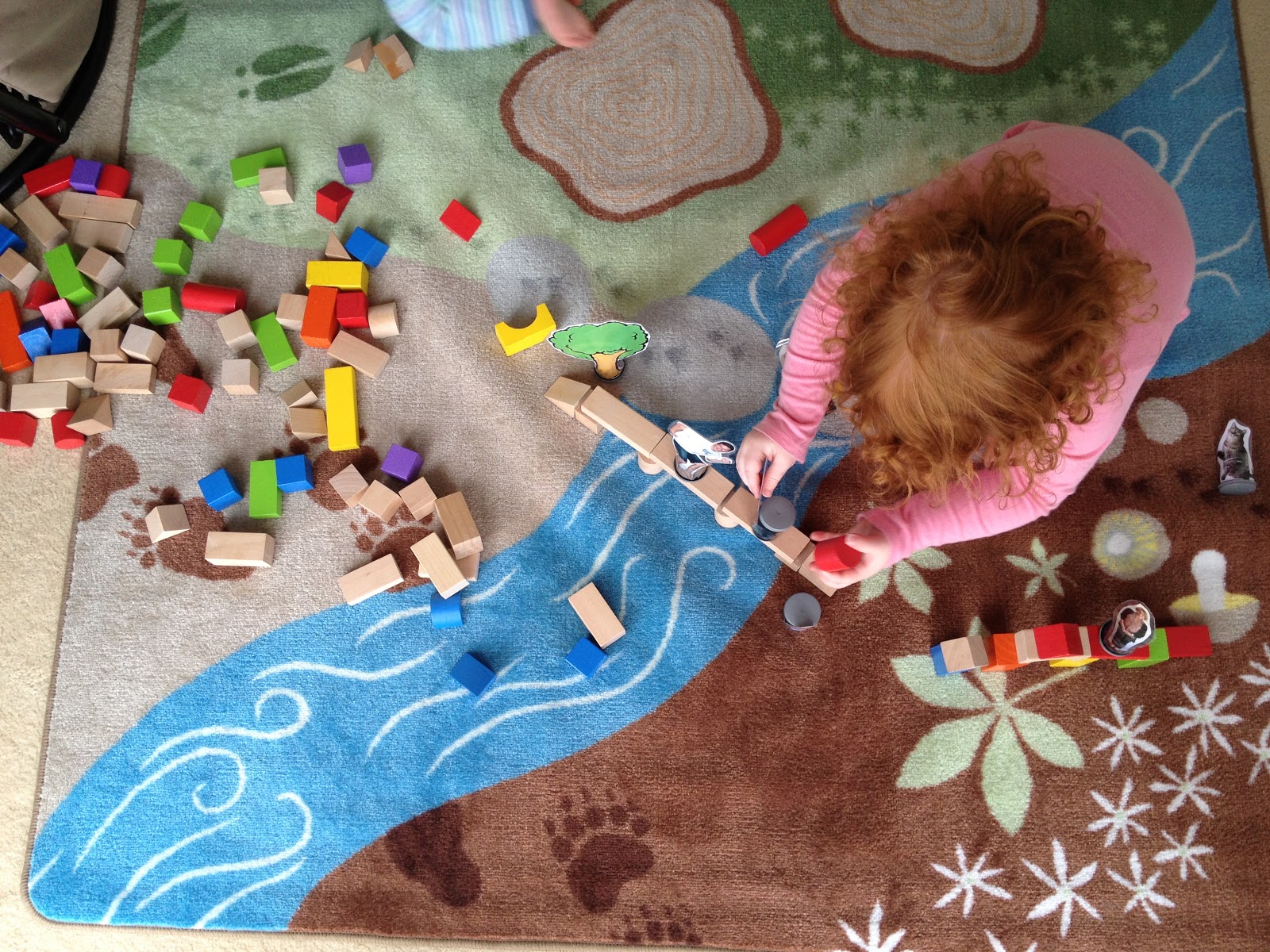 Playing and Learning Begins at Home: Home made Familiar Block People