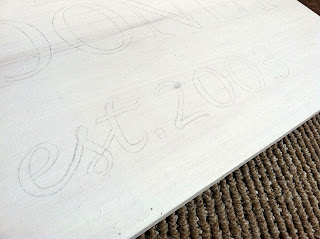 down abbie's road: How to Make a Handpainted Sign Tutorial