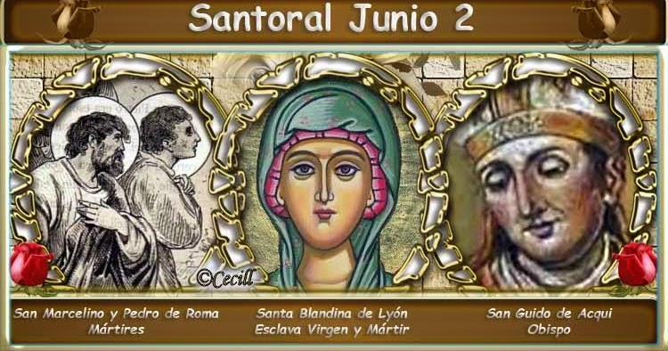 Vidas Santas: Santoral Junio 2