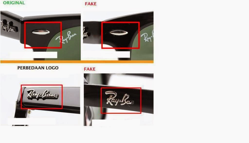 Tips Cara Membedakan KacaMata Ray-Ban Asli Atau Palsu