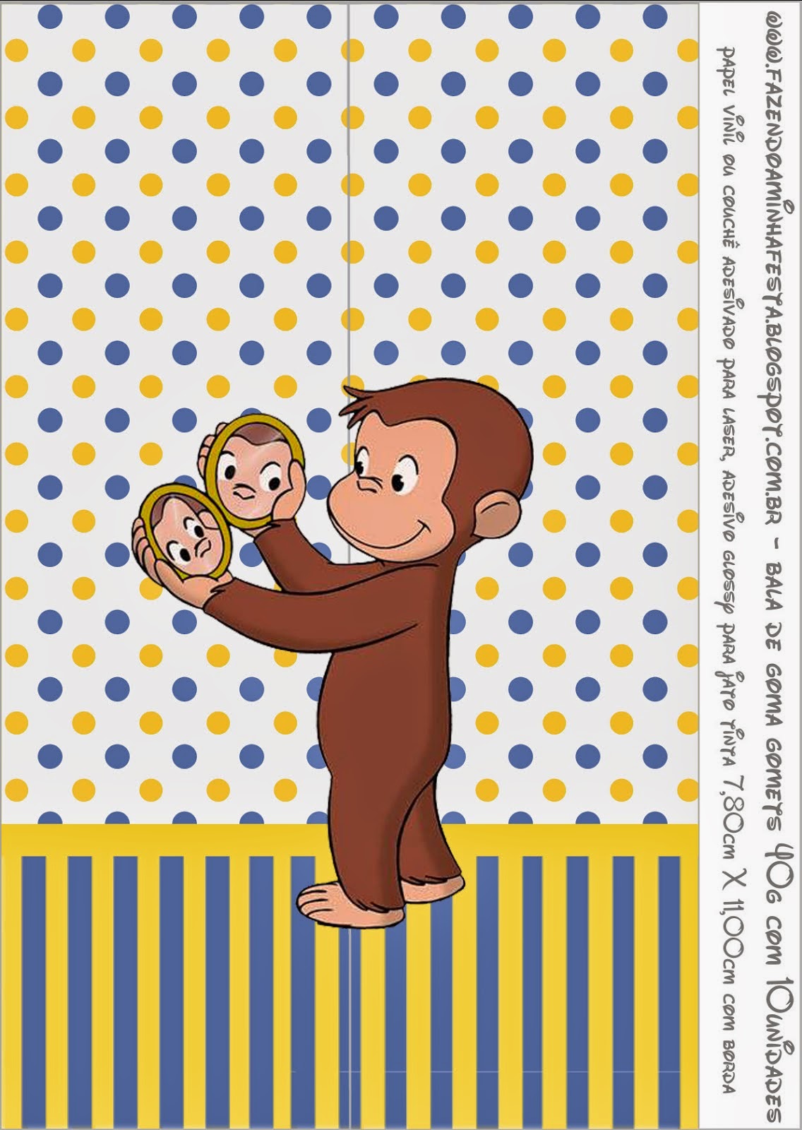 Jorge el Curioso: Etiquetas para Candy Bar Para Imprimir Gratis ...