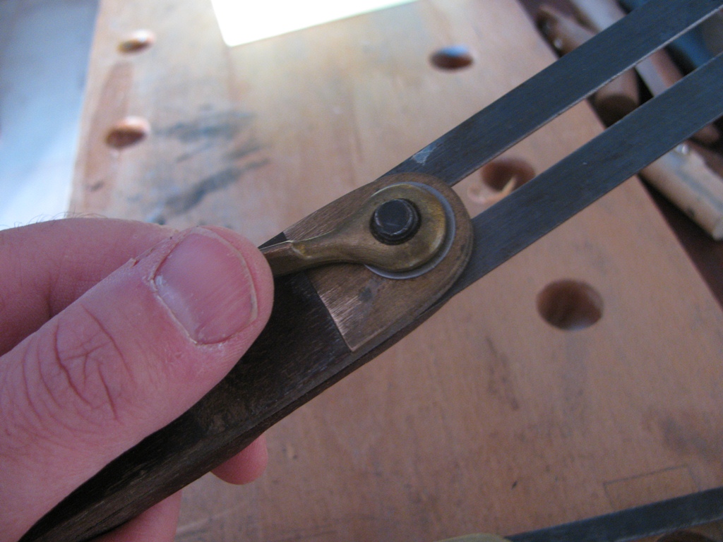 Woodworking by Hand: Sliding Bevel New Screw
