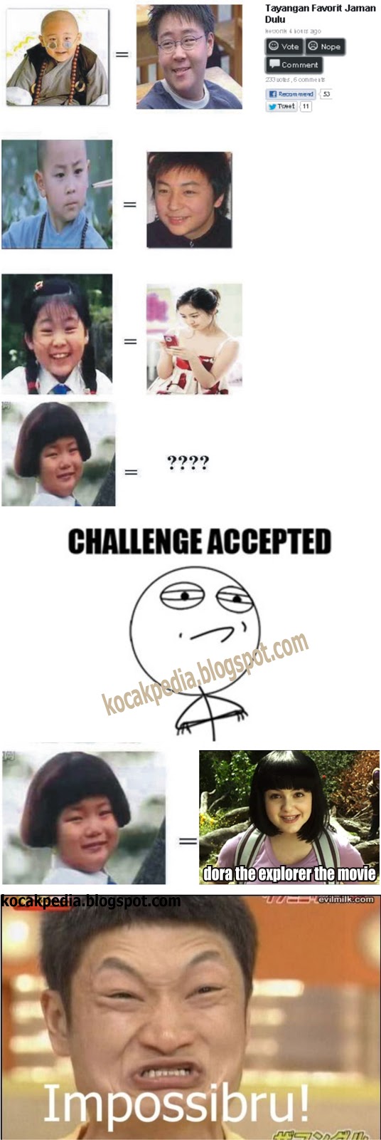 KOCAKPEDIA: re: cewe yang suka boboho