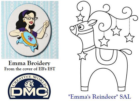 Eglantine Stitchery: DMC's Super Cute Christmas SAL!