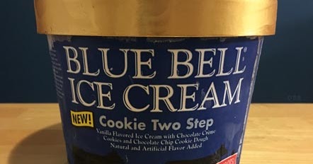 On Second Scoop: Ice Cream Reviews: Blue Bell Cookie Two Step Ice Cream