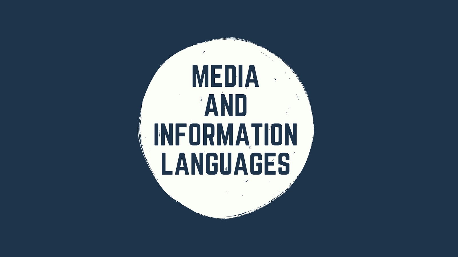 MEDIA AND INFORMATION LANGUAGES media-and-information-languages