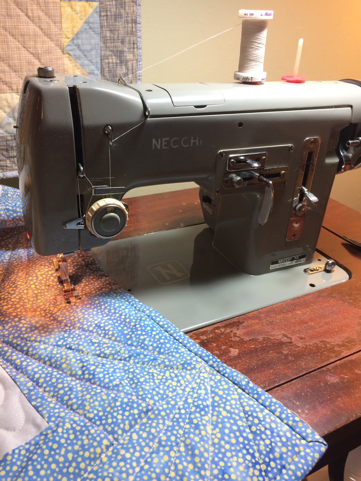 Sewing Machines and Sew Forth: Lightning Bolt Baby Quilt