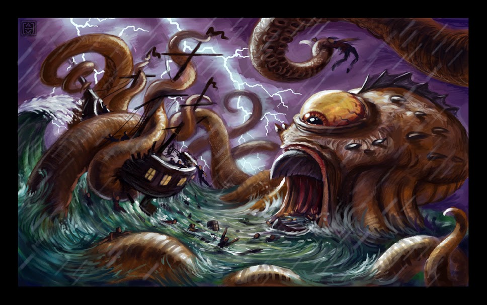 Man, Myth and Magic: Creatures of the Deep: The Kraken - Part One