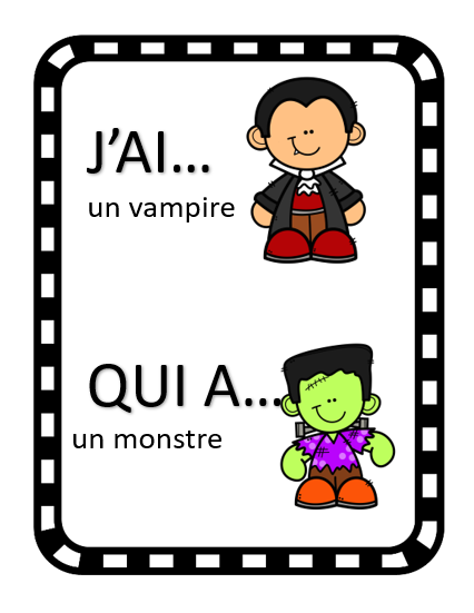 la classe de caro.: JEU de vocabulaire - L’Halloween - J’ai… Qui a…