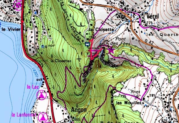 Randos Photos: Cascade d'Angon